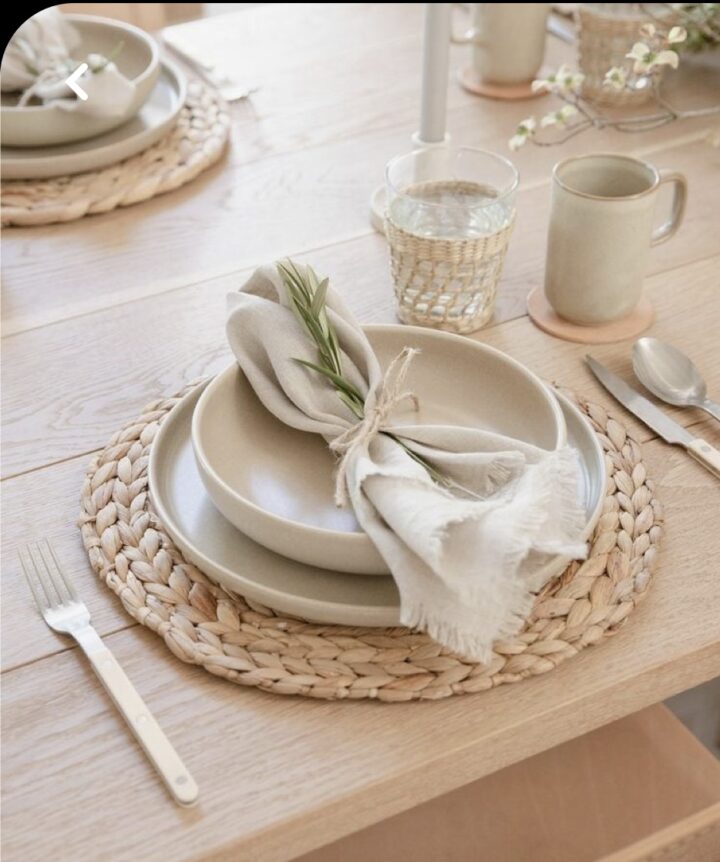 This is what you need to know to set an organic table easily.