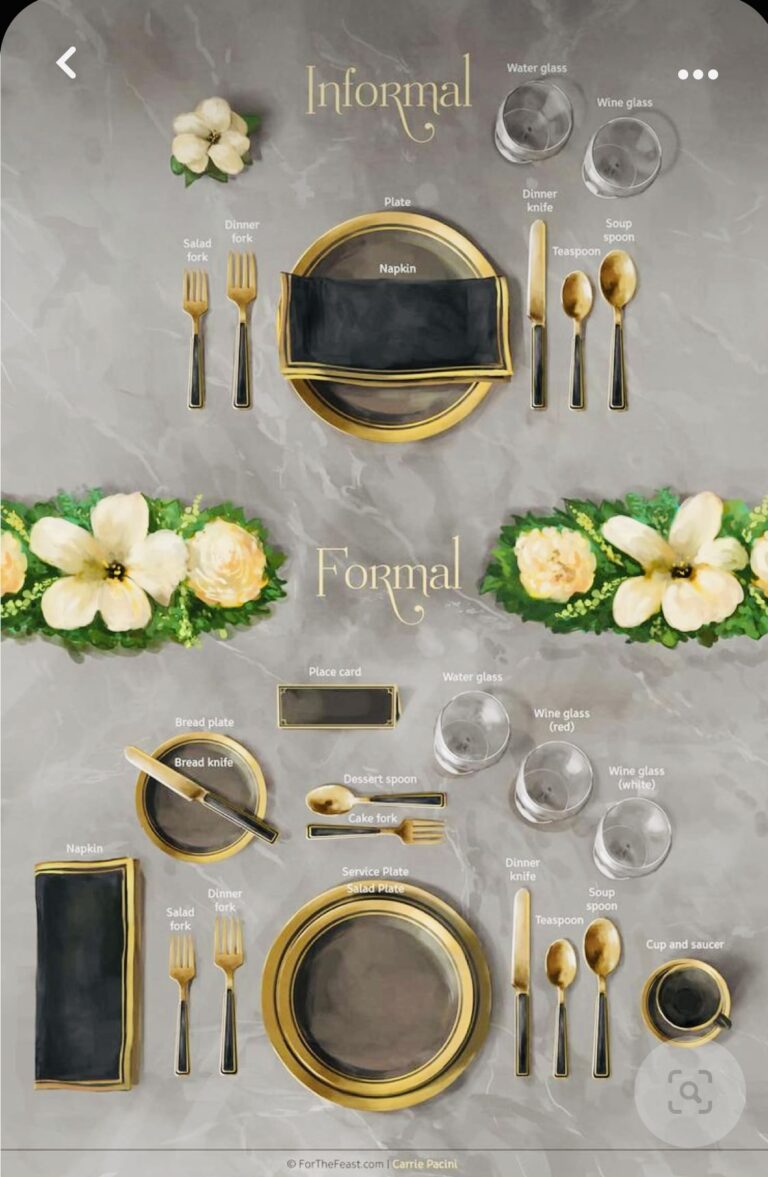 This is what you need to know to set an organic table easily.